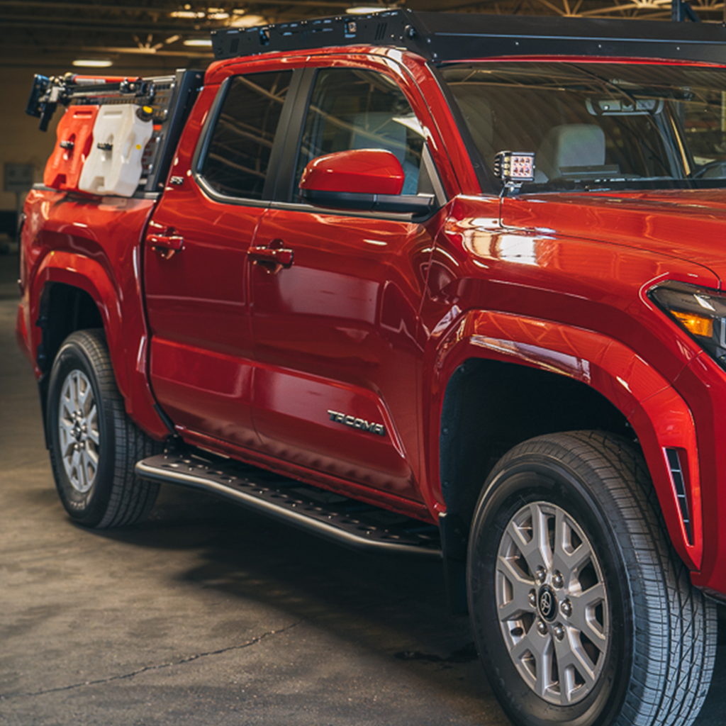 Step Edition Rock Slider For 2024+ Toyota Tacoma | Cali Raised LED ...